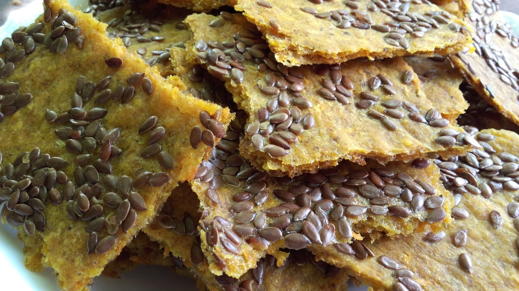 NACHOS WITH FLAX SEED - Oana gluten free