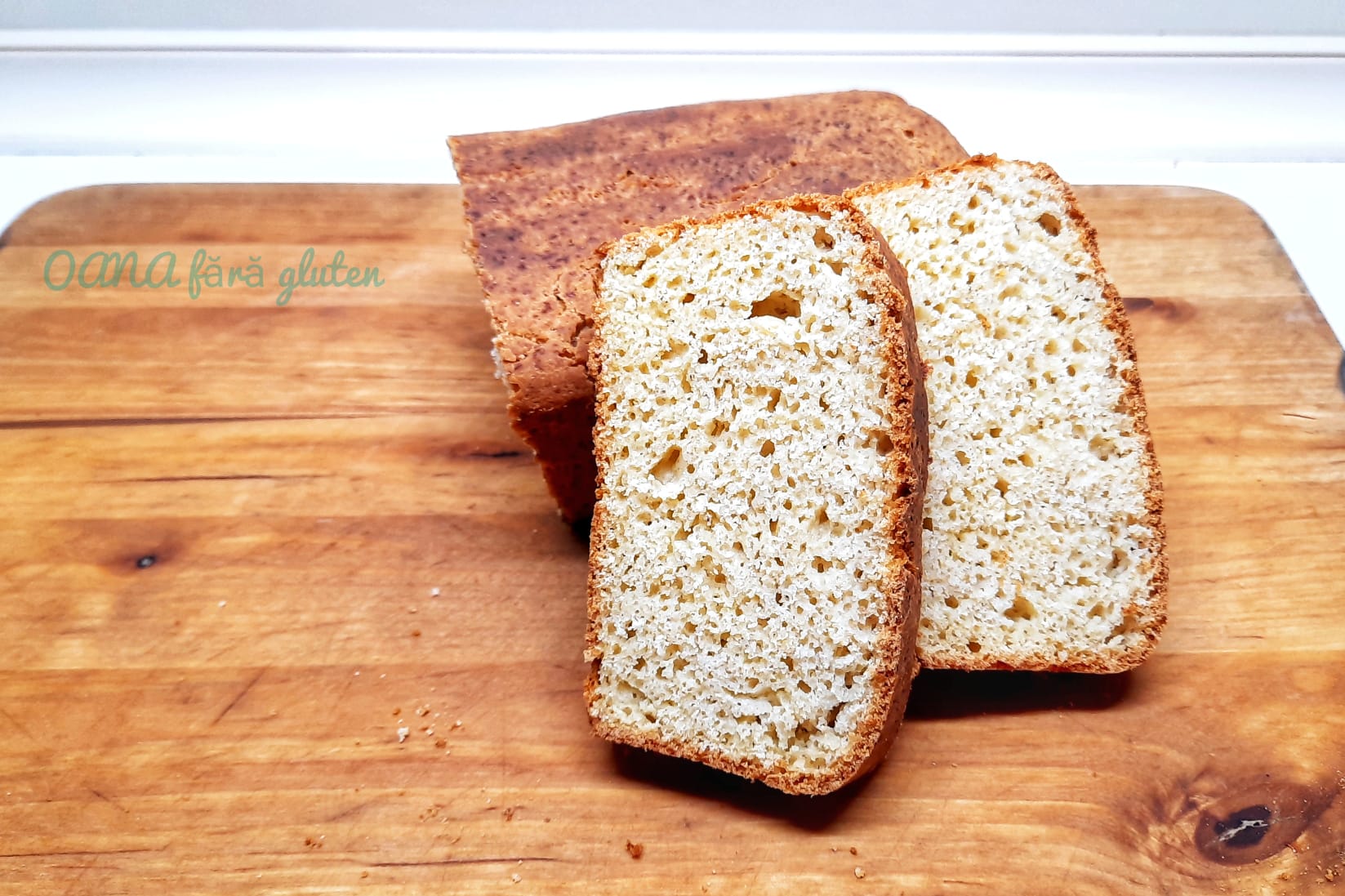 No-knead millet bread - Oana gluten free